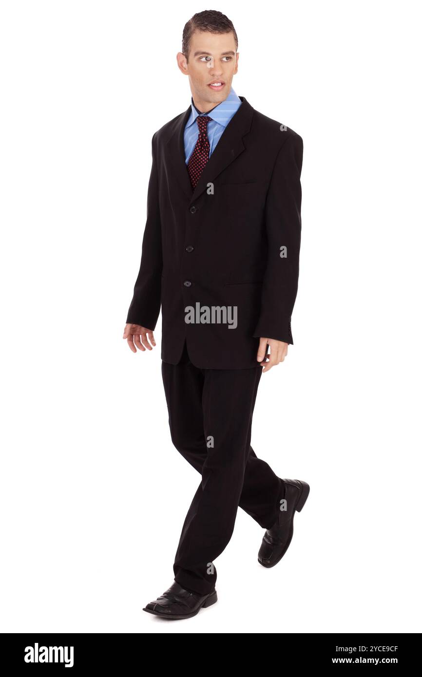 Professional young model posing Cut Out Stock Images & Pictures - Alamy