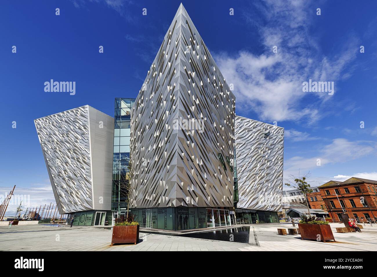 Titanic Belfast Visitor Centre, museum, modern architecture, architect ...