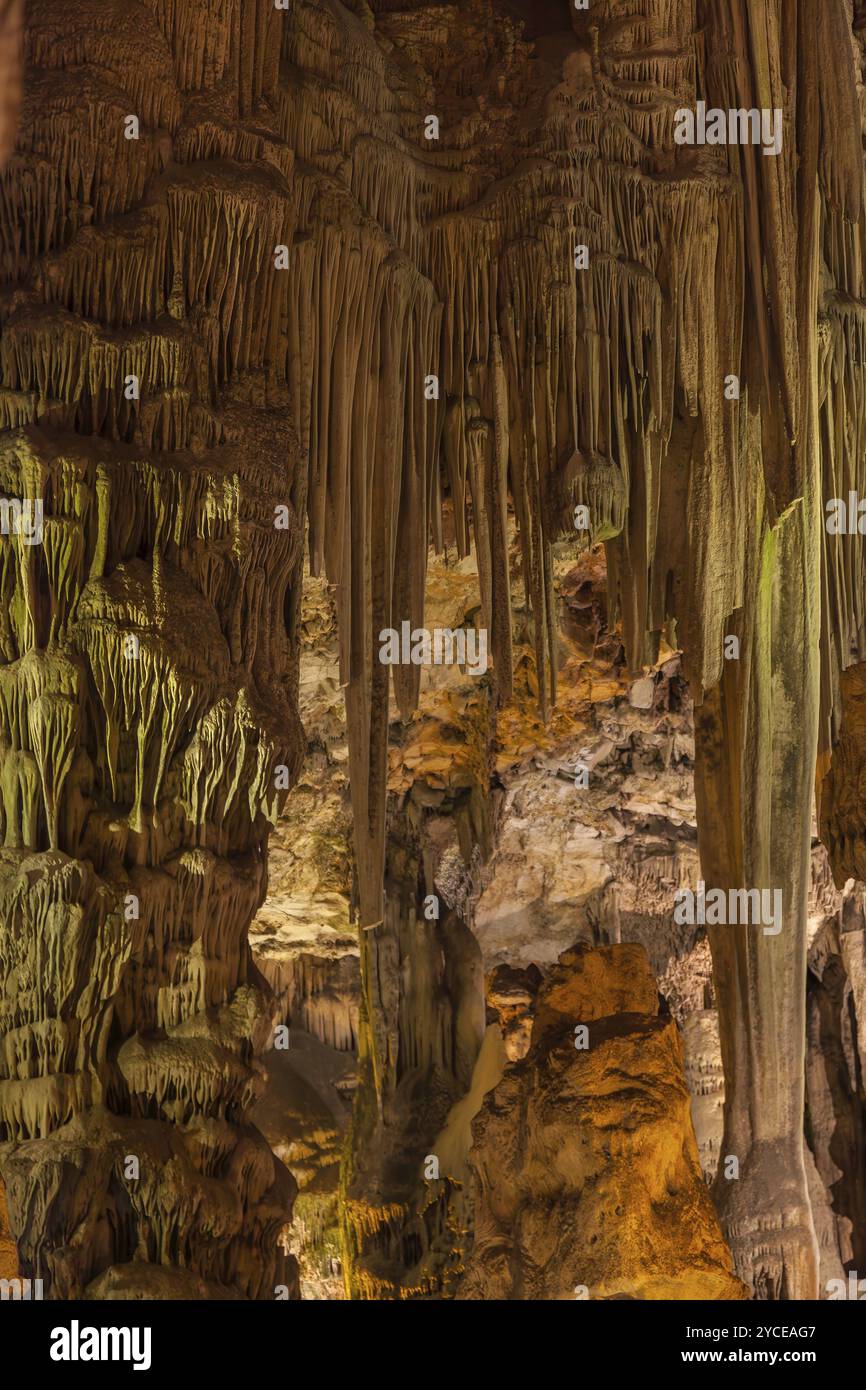 St. Michael's Cave, limestone cave in the Upper Rock Nature Reserve ...
