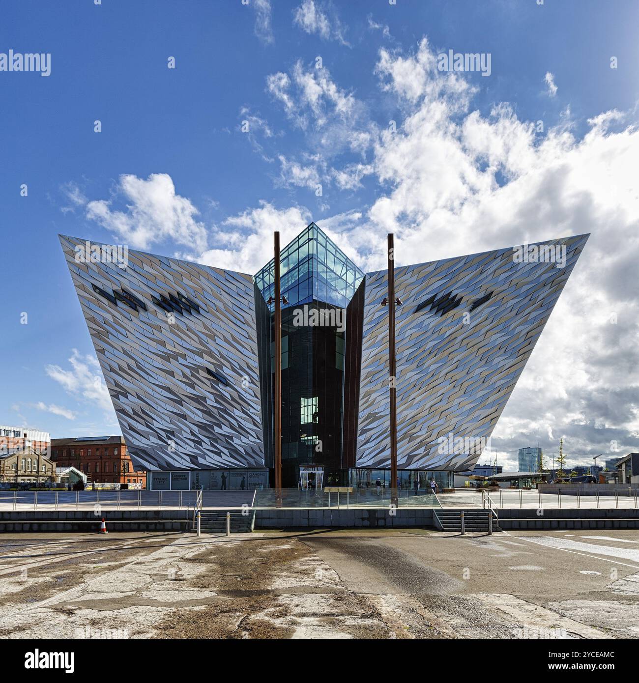 Titanic Belfast Visitor Centre, museum, modern architecture, architect ...