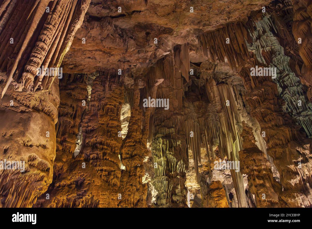 St. Michael's Cave, limestone cave in the Upper Rock Nature Reserve ...