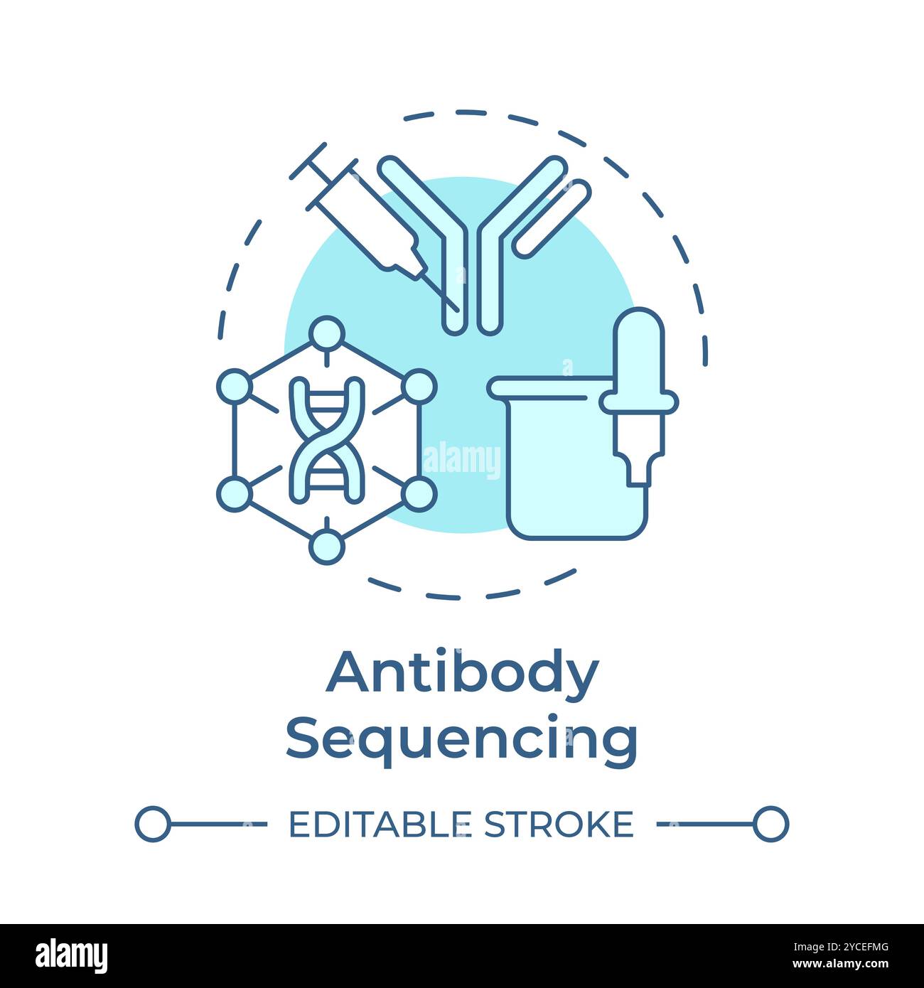 Genetic sequencing laboratory Stock Vector Images - Alamy