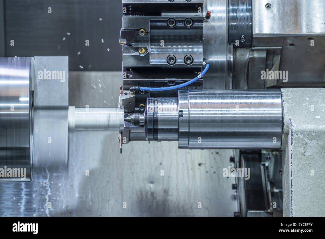Metalworking CNC milling machine Stock Photo - Alamy