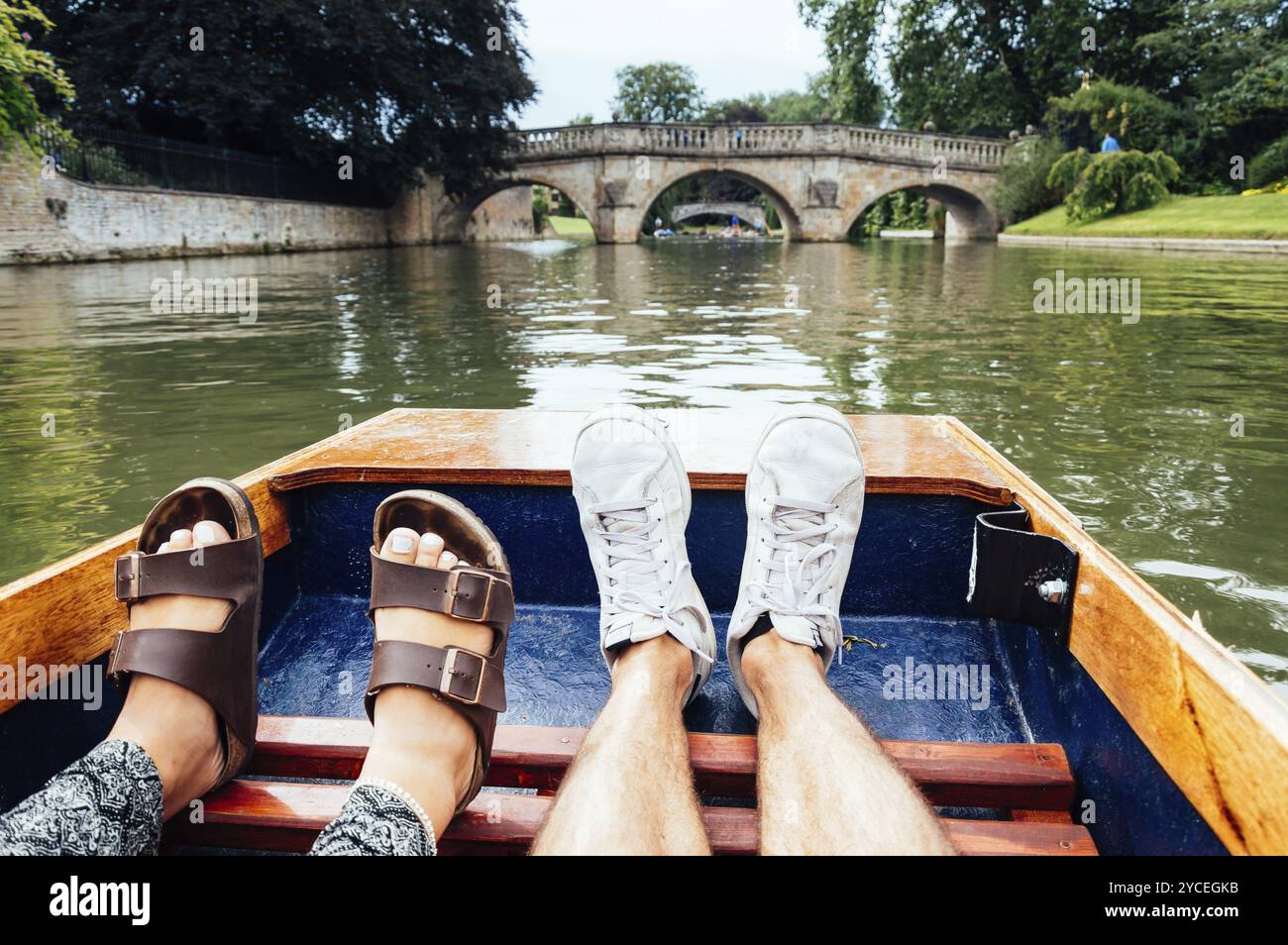 Human feet and boat hi-res stock photography and images - Alamy