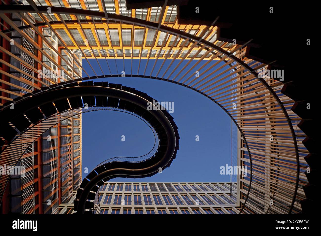 Endless staircase in munich germany hi-res stock photography and images ...