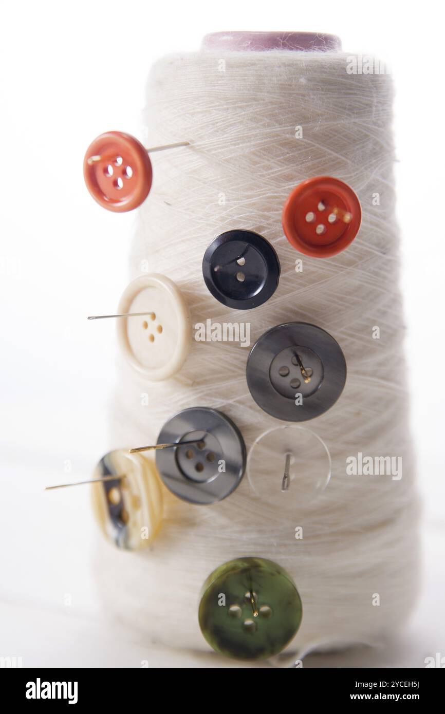Basic elements and essential to the profession of the tailor Stock ...