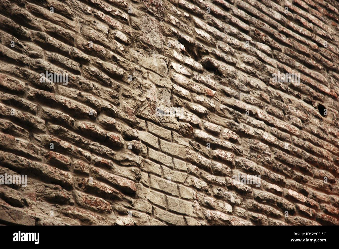 Rusty vintage Brick Wall Full frame shot Stock Photo - Alamy