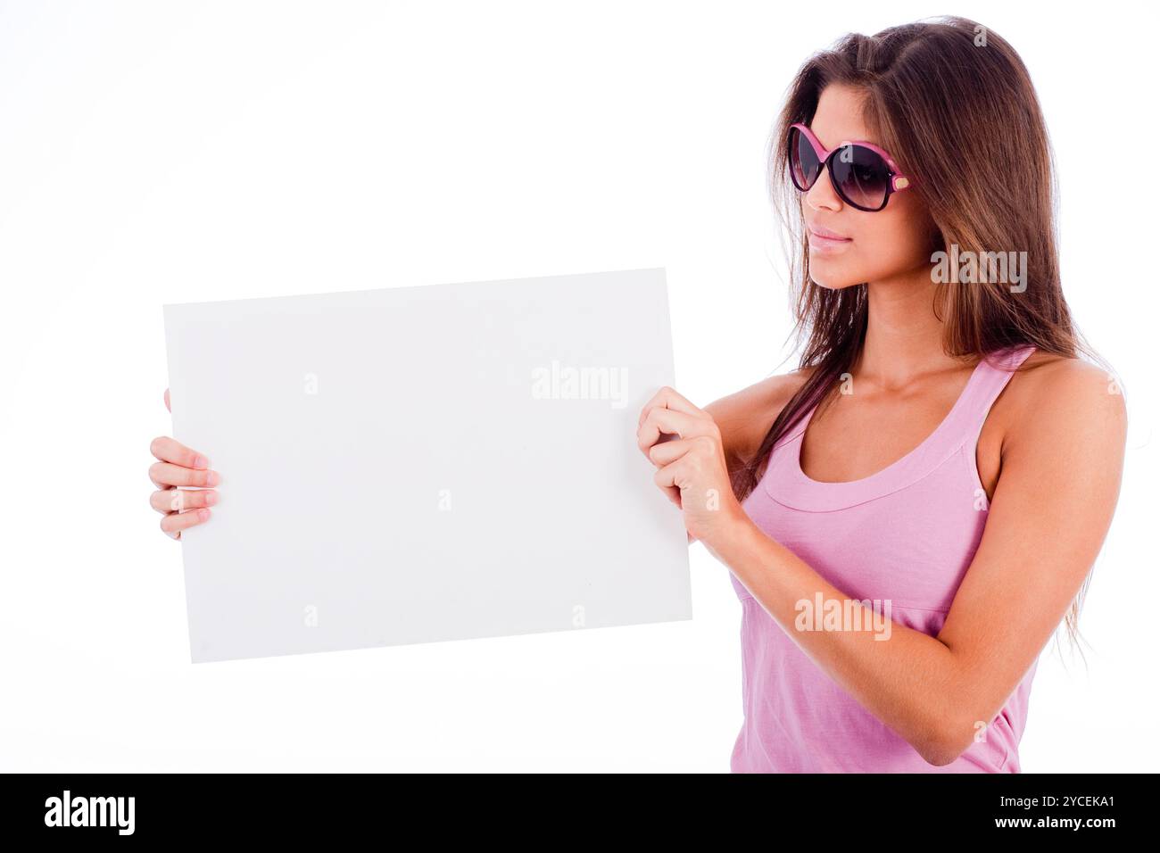 Blank half face Cut Out Stock Images & Pictures - Alamy