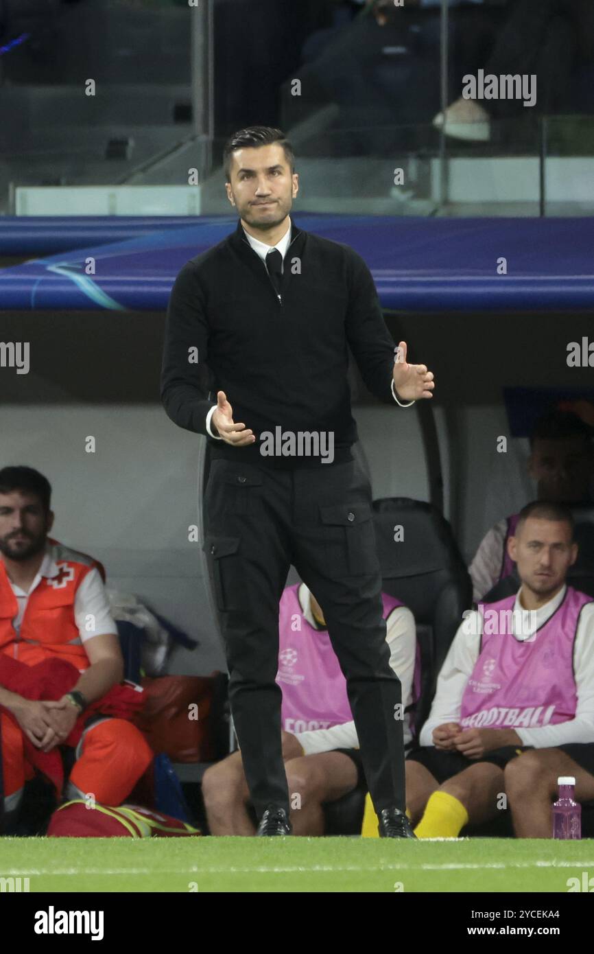 Coach of Borussia Dortmund Nuri Sahin during the UEFA Champions League ...