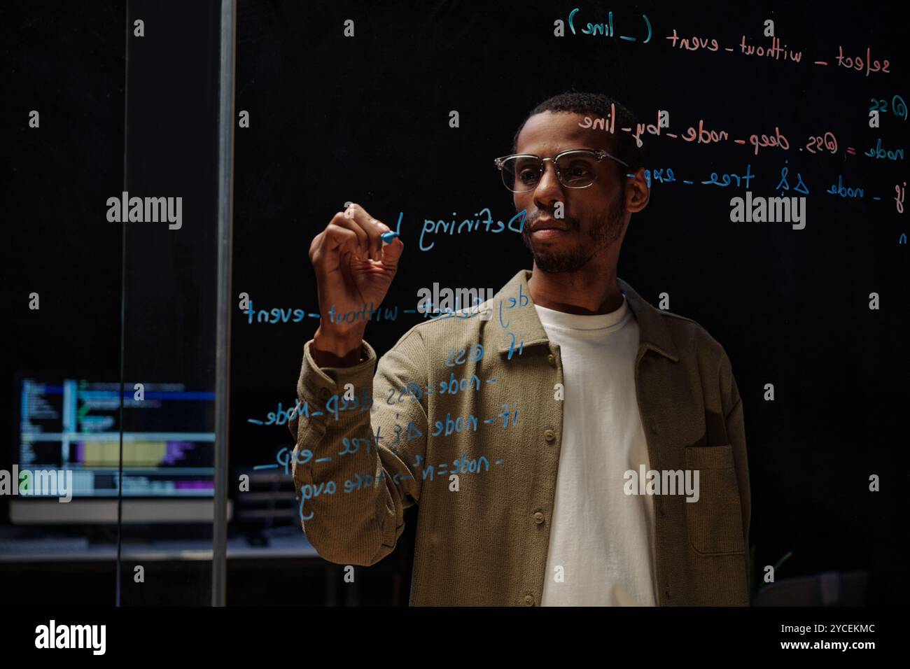 Write on glass wall hi-res stock photography and images - Alamy