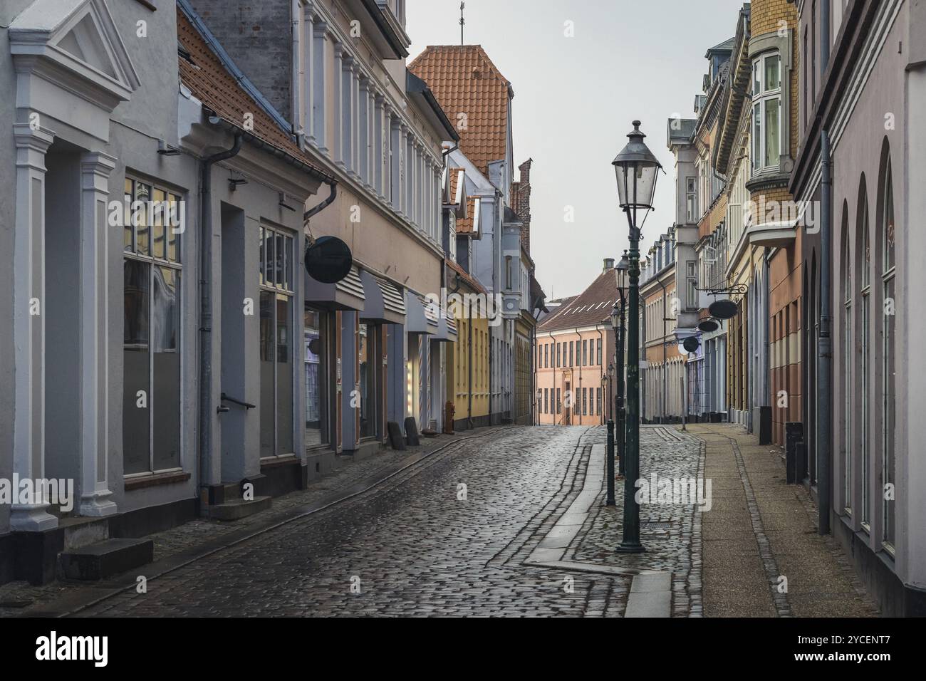 Beautiful street in viborg hi-res stock photography and images - Alamy