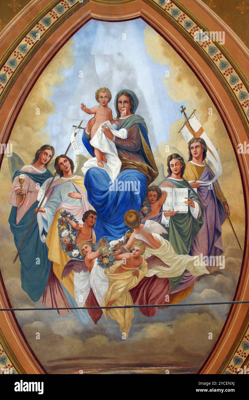Mary jesus saints hi-res stock photography and images - Alamy