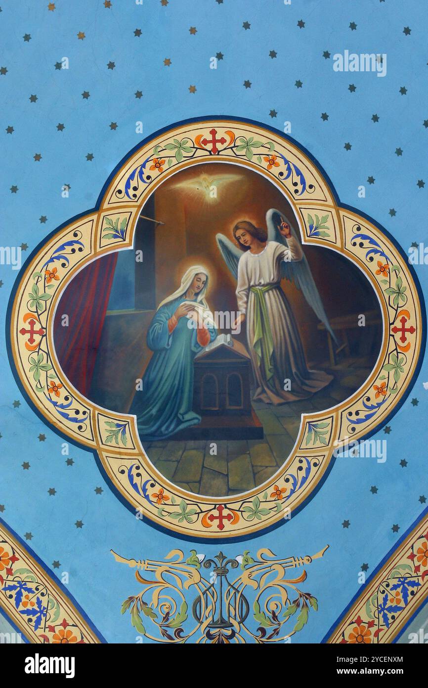 Beautiful church holy annunciation hi-res stock photography and images ...