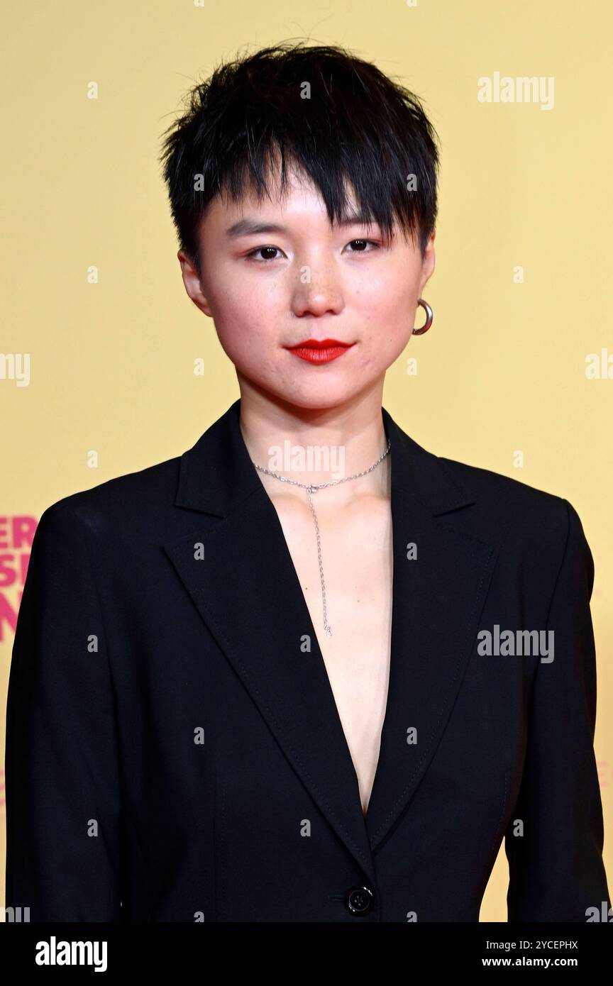 Yun Huang bei der Weltpremieiere des Kinofilms Alter weißer Mann im Mathäser Filmpalast. München ...