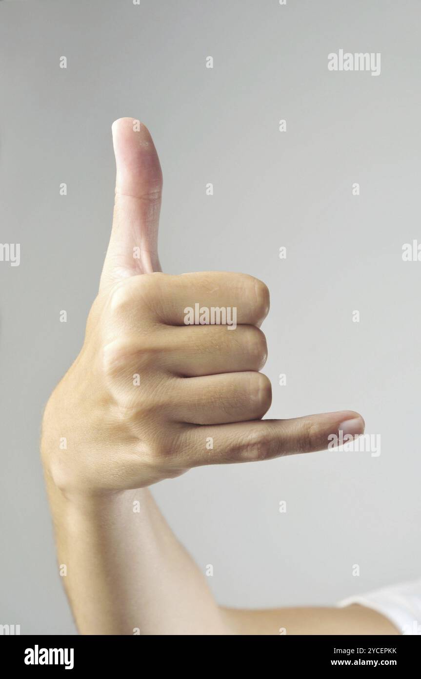 Sign language symbol hi-res stock photography and images - Alamy