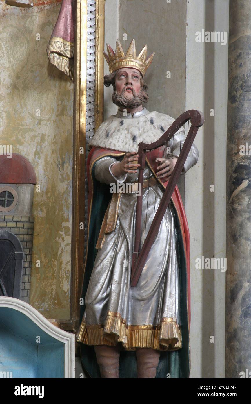 King david at prayer hi-res stock photography and images - Alamy
