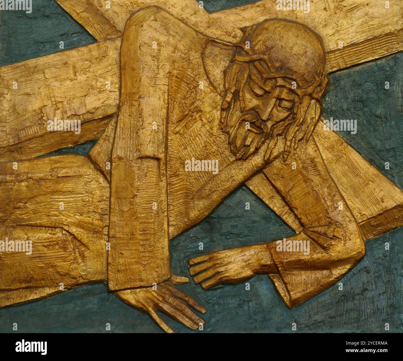 Jesus falls the third time hi-res stock photography and images - Alamy