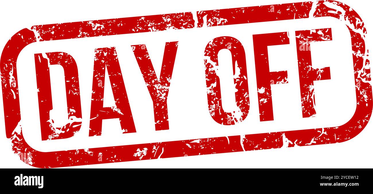 Day off stamp hi-res stock photography and images - Alamy
