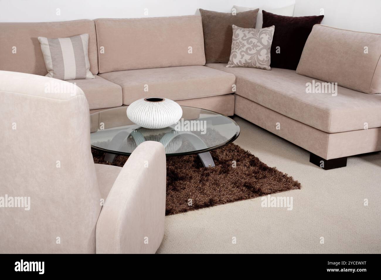 Living room modern home Stock Photo - Alamy