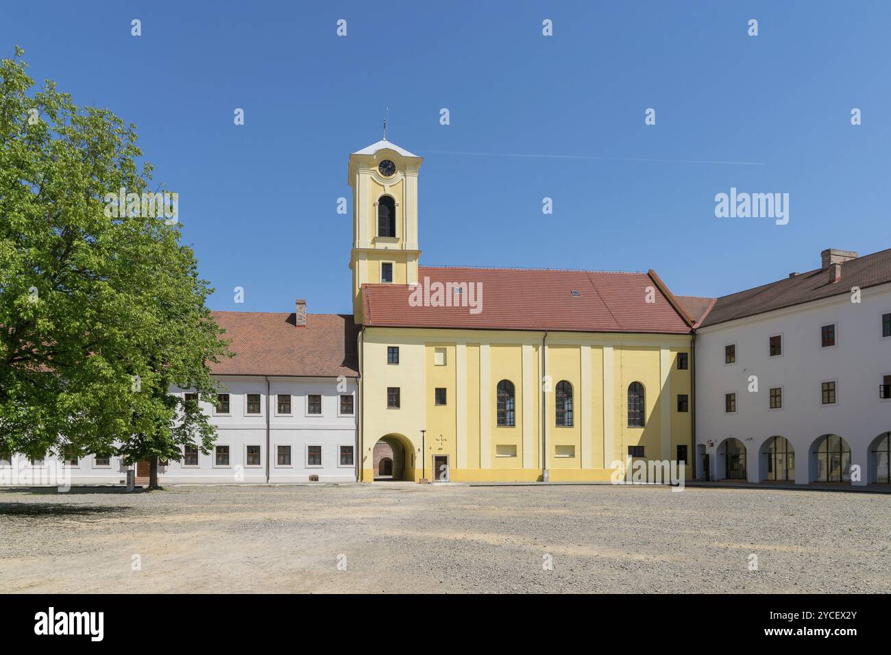 Inside the Citadel of Oradea, build in 1241 Stock Photo - Alamy
