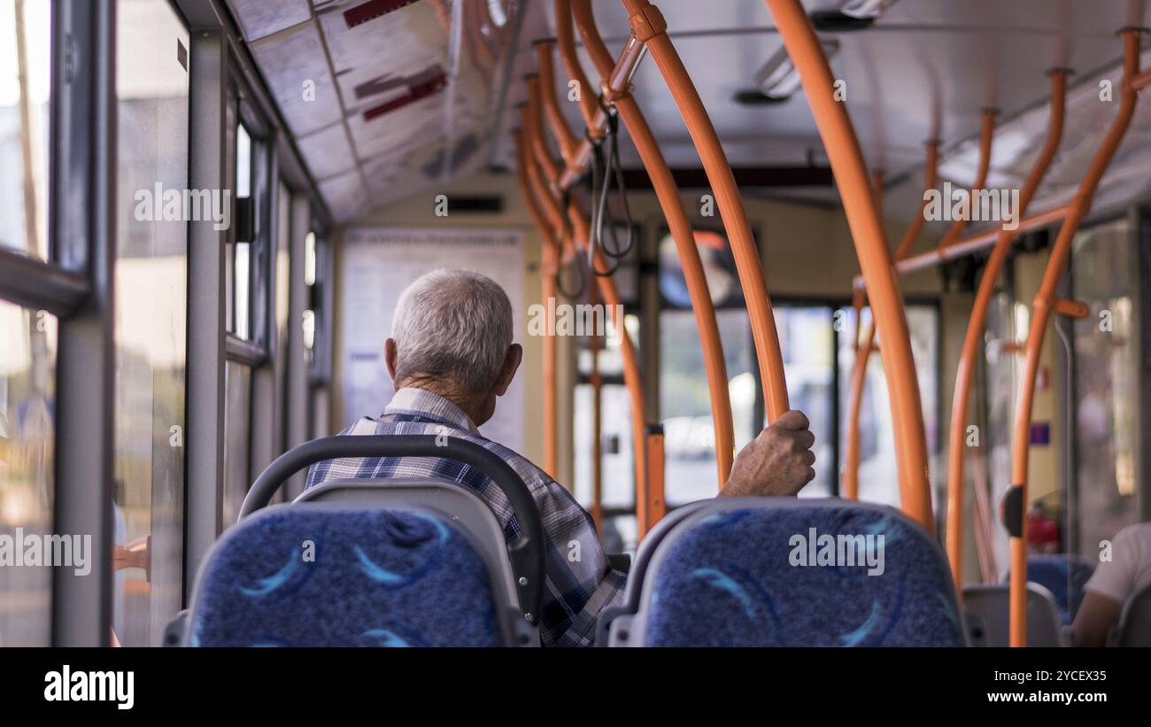 Elderly transport bus hi-res stock photography and images - Alamy
