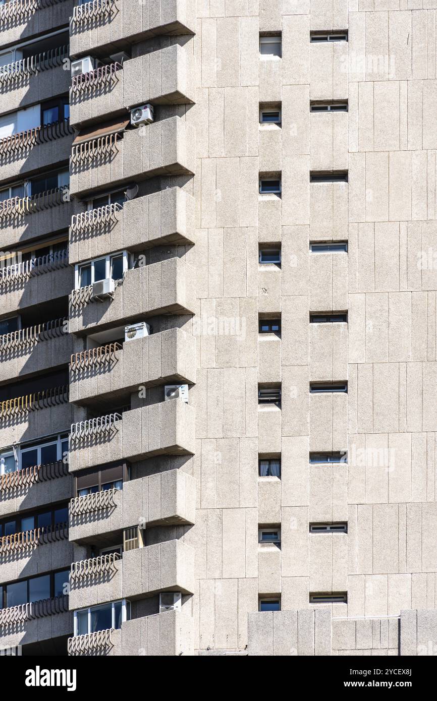 Madrid, Spain, September 26, 2021: View of Torre de Valencia ...
