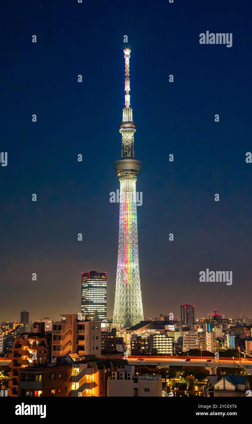 View of Tokyo SkyTree in Sumida City, Tokyo, Japan Stock Photo - Alamy