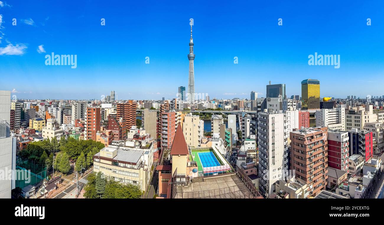 View of Tokyo SkyTree in Sumida City, Tokyo, Japan Stock Photo - Alamy