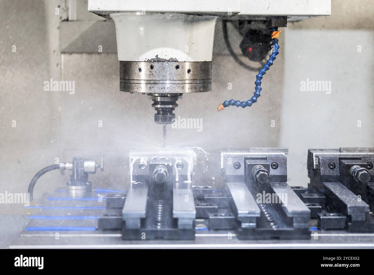 Machine metal working cnc processes hi-res stock photography and images ...