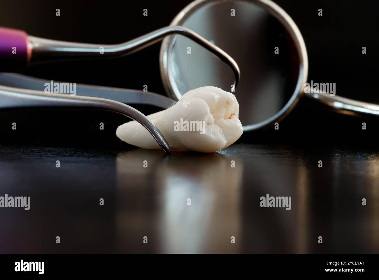 Teeth and Dental Instruments Stock Photo - Alamy