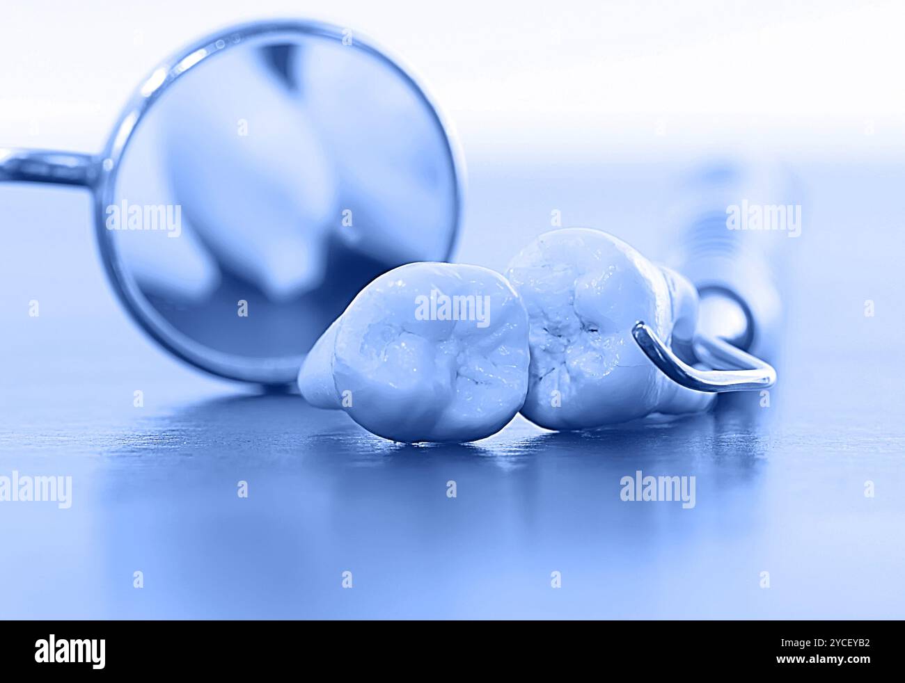 Teeth and Dental instruments Stock Photo - Alamy