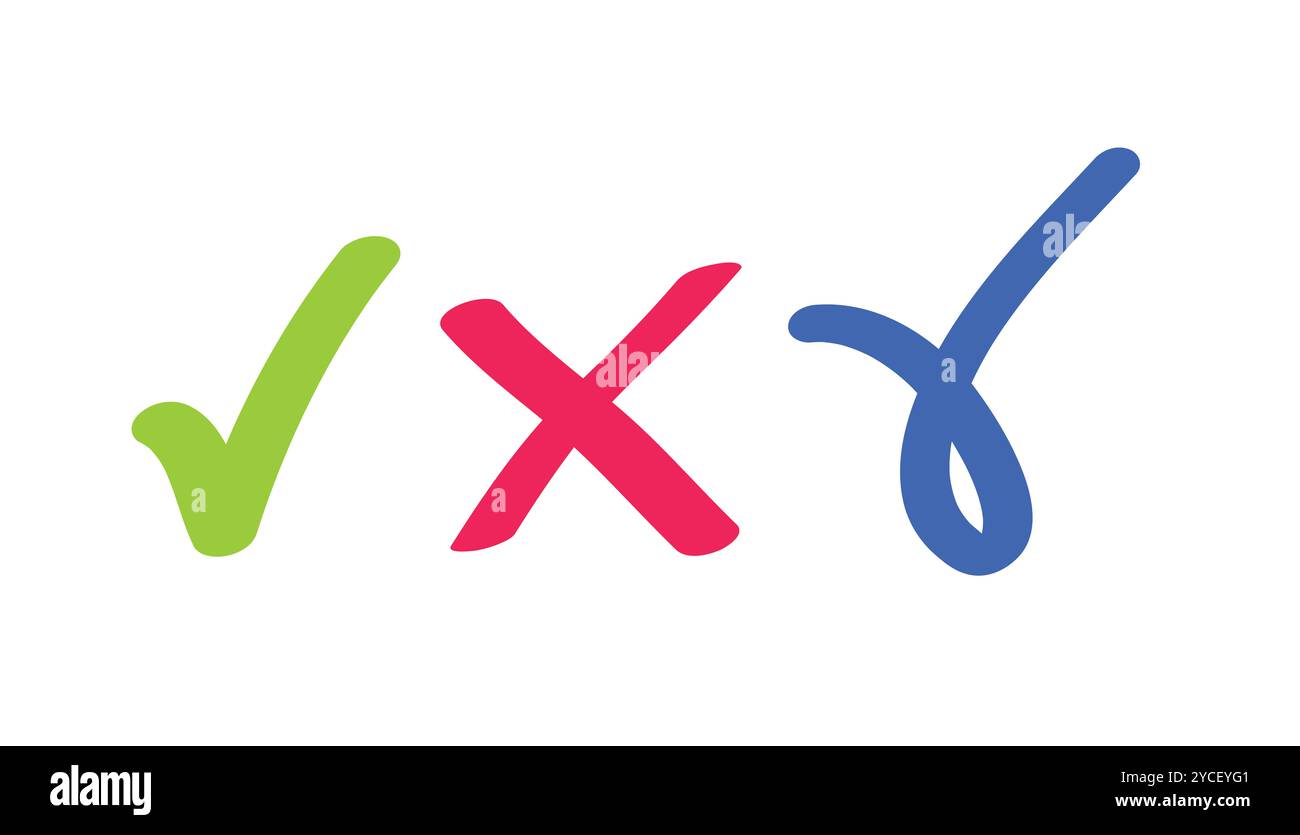 Yes shape hi-res stock photography and images - Alamy