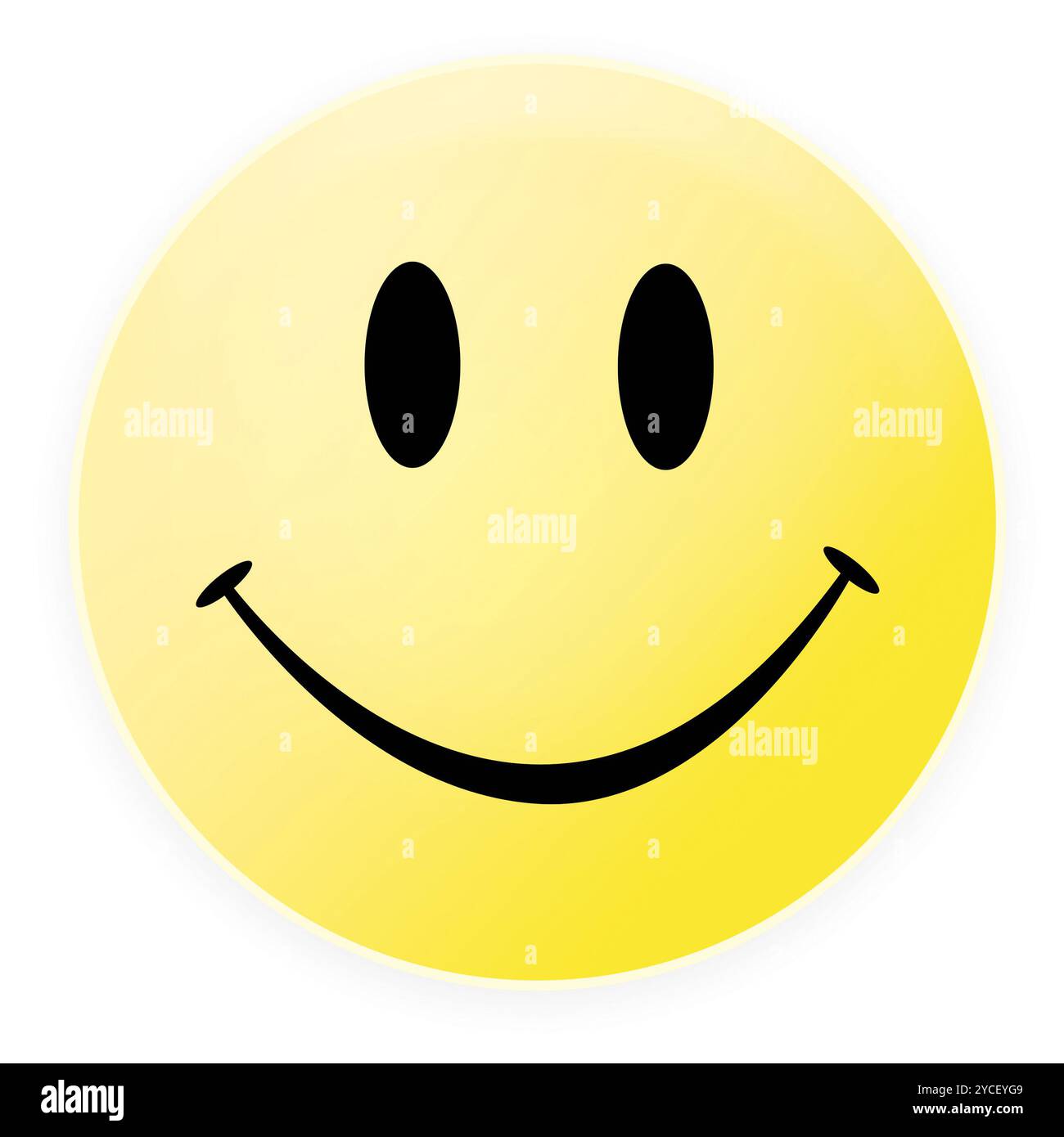 Smiley emoticon facial expression joy Cut Out Stock Images & Pictures ...