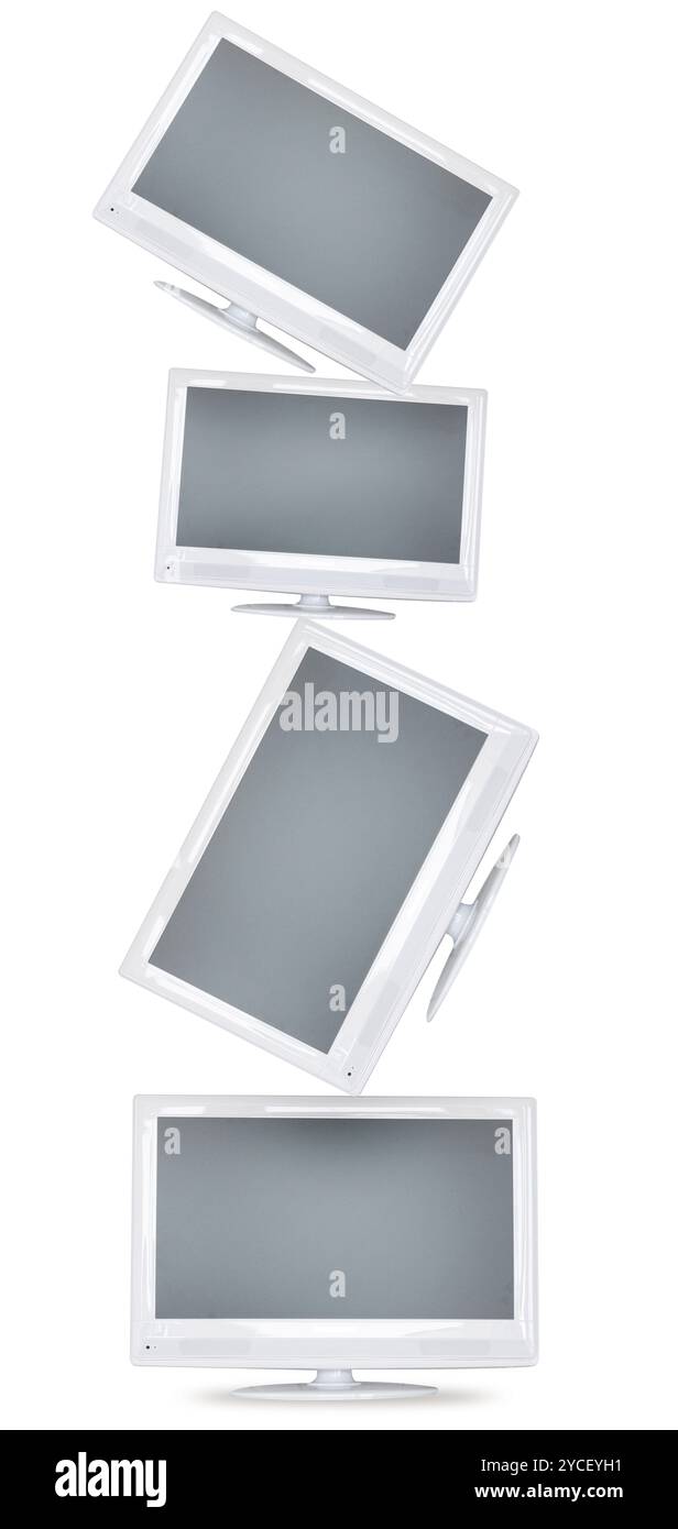Modern tv stack Cut Out Stock Images & Pictures - Alamy