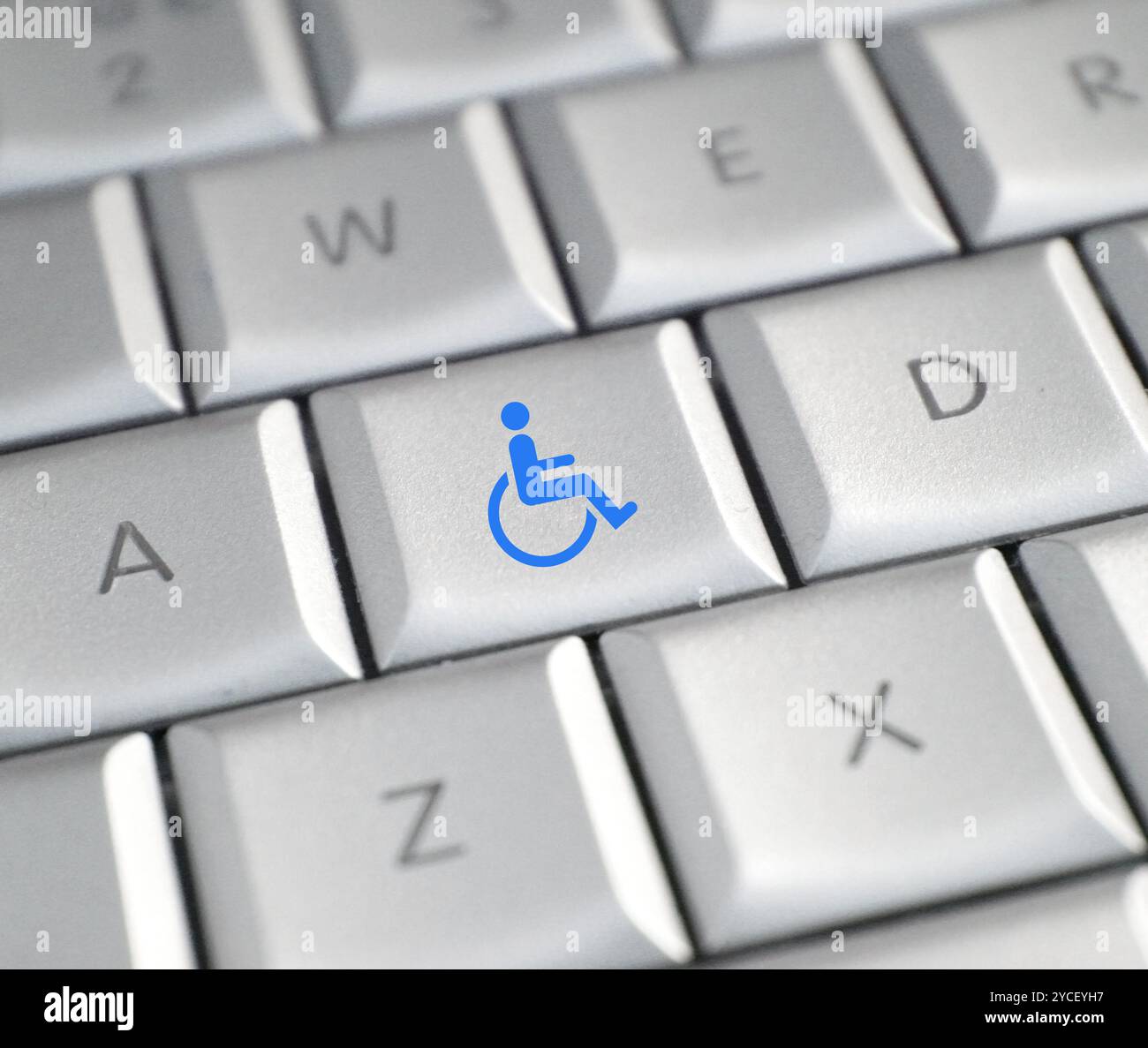 Disability symbol wheelchair icon hi-res stock photography and images ...
