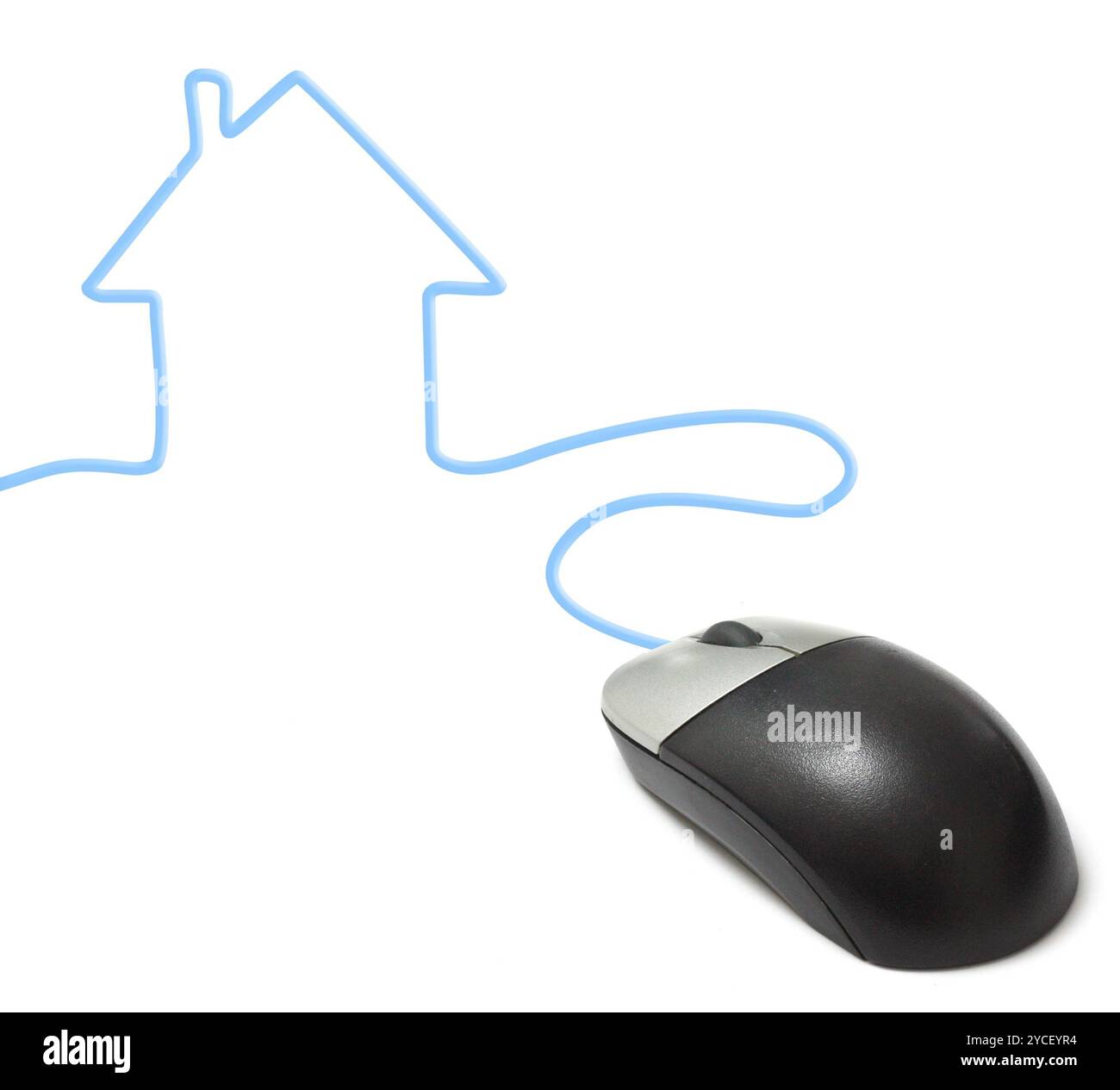 Property online buy sell Cut Out Stock Images & Pictures - Alamy