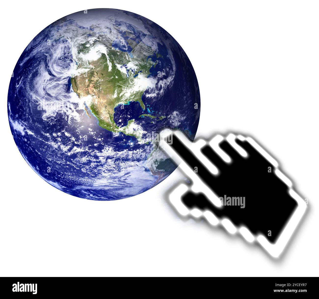 Cursor icon design digital hi-res stock photography and images - Alamy