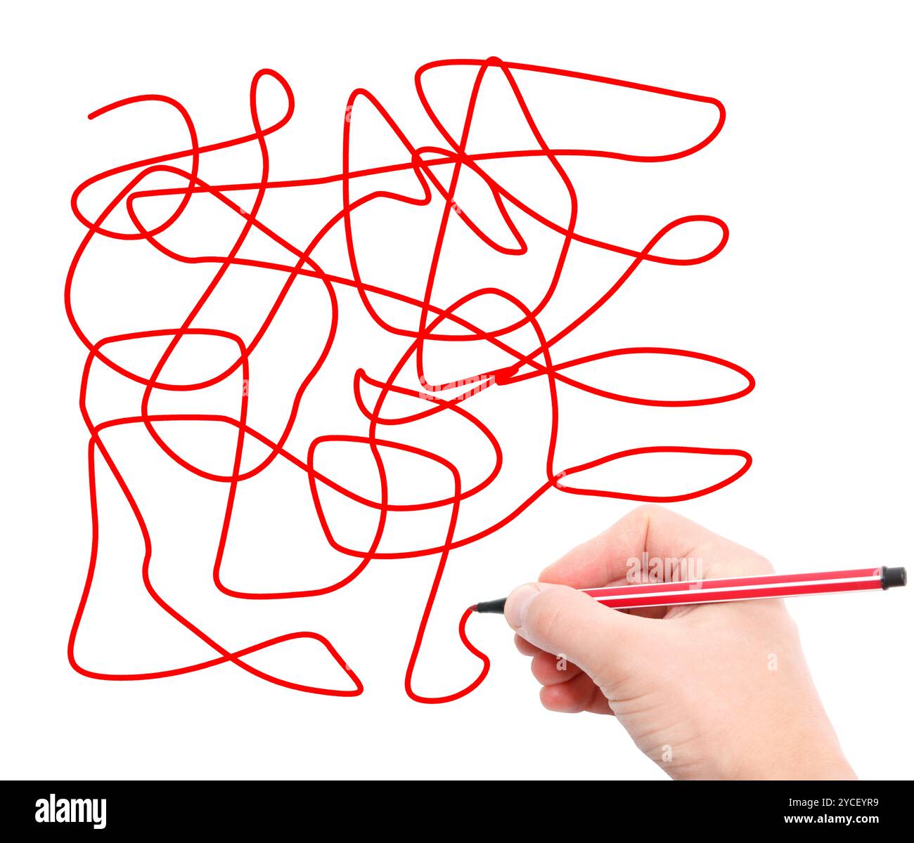 Creating drawing Cut Out Stock Images & Pictures - Alamy