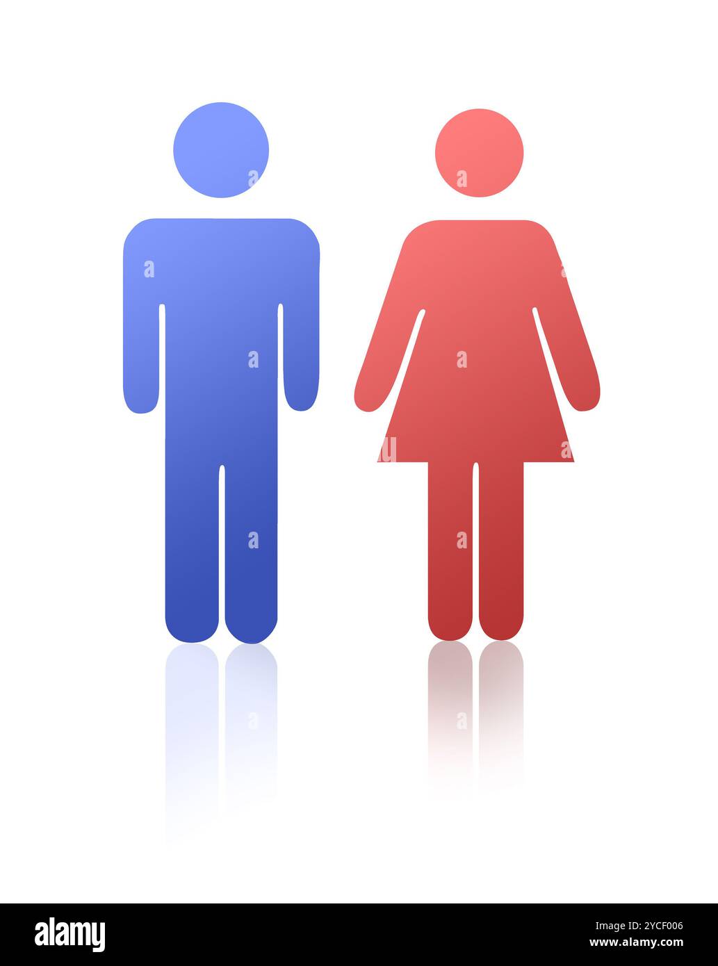 Man woman female male Cut Out Stock Images & Pictures - Alamy