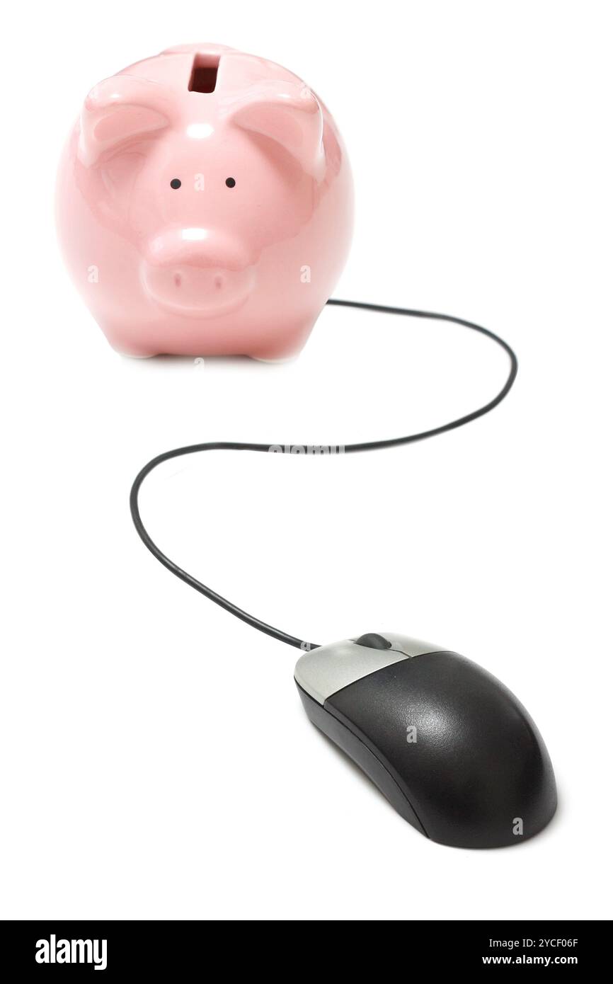 Business technology banking online Cut Out Stock Images & Pictures - Alamy