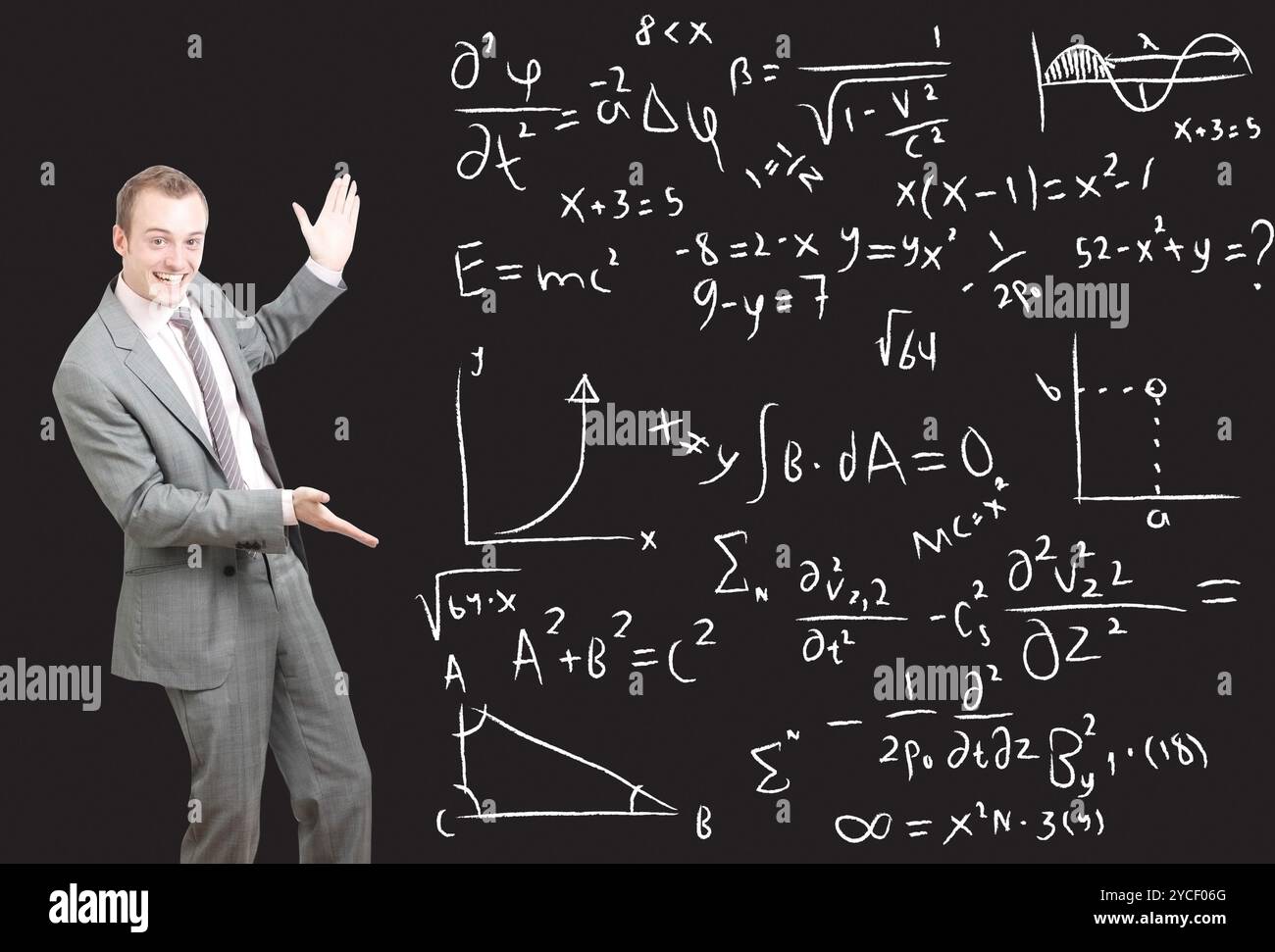 Physics equations hi-res stock photography and images - Alamy