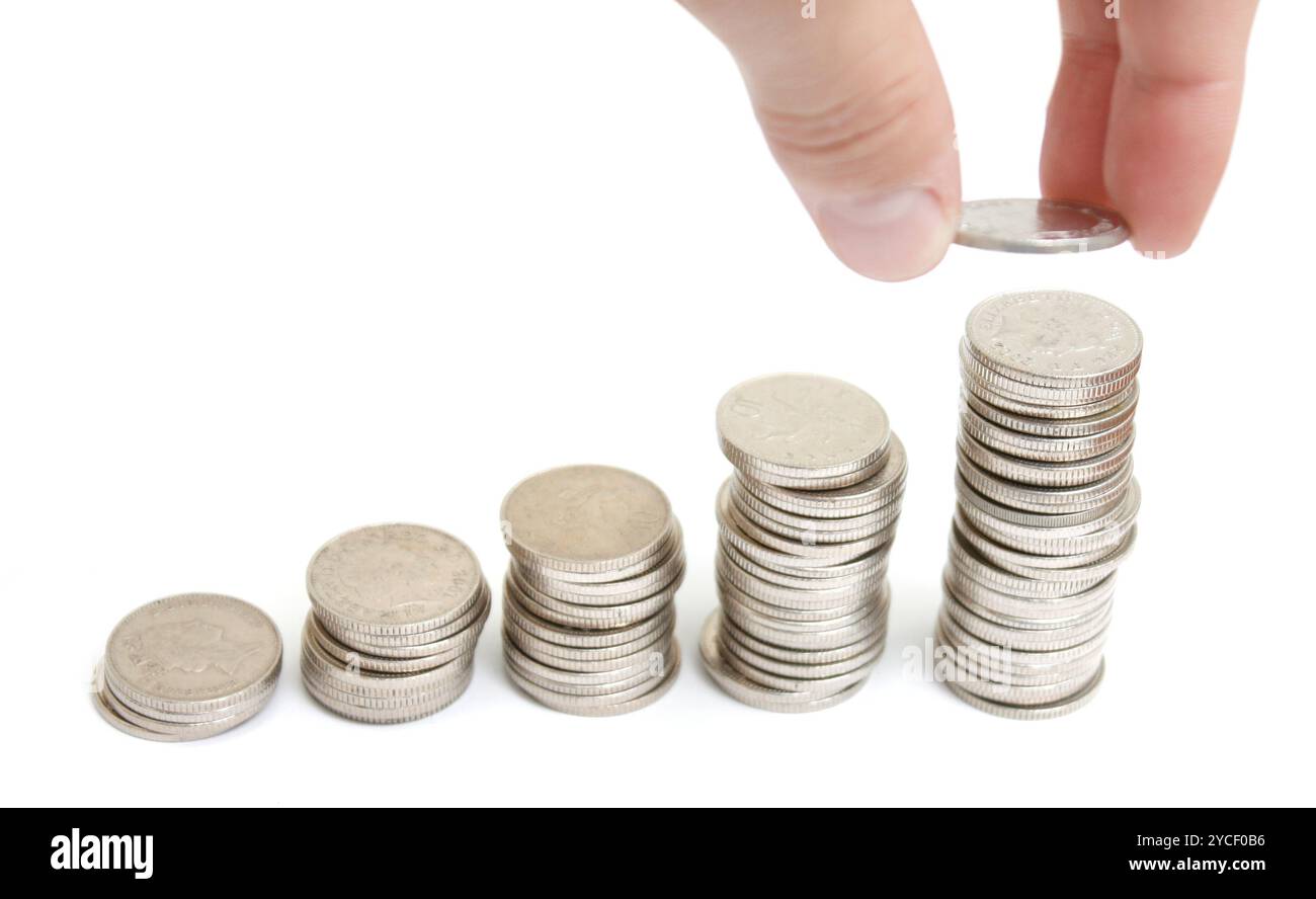 Increasing savings hi-res stock photography and images - Alamy