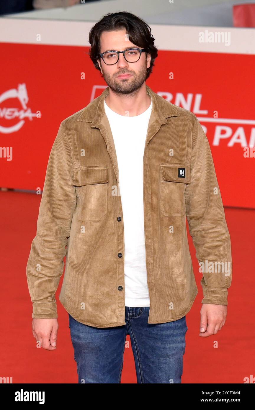 Paolo Strippoli attends at red carpet of Longlegs at Auditorium Parco ...