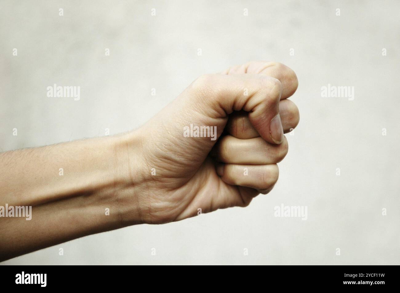 Hand Sign performing symbol language Stock Photo - Alamy
