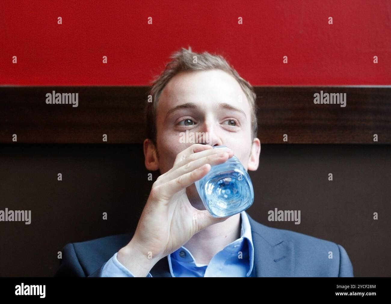 Male drinking at water hi-res stock photography and images - Alamy