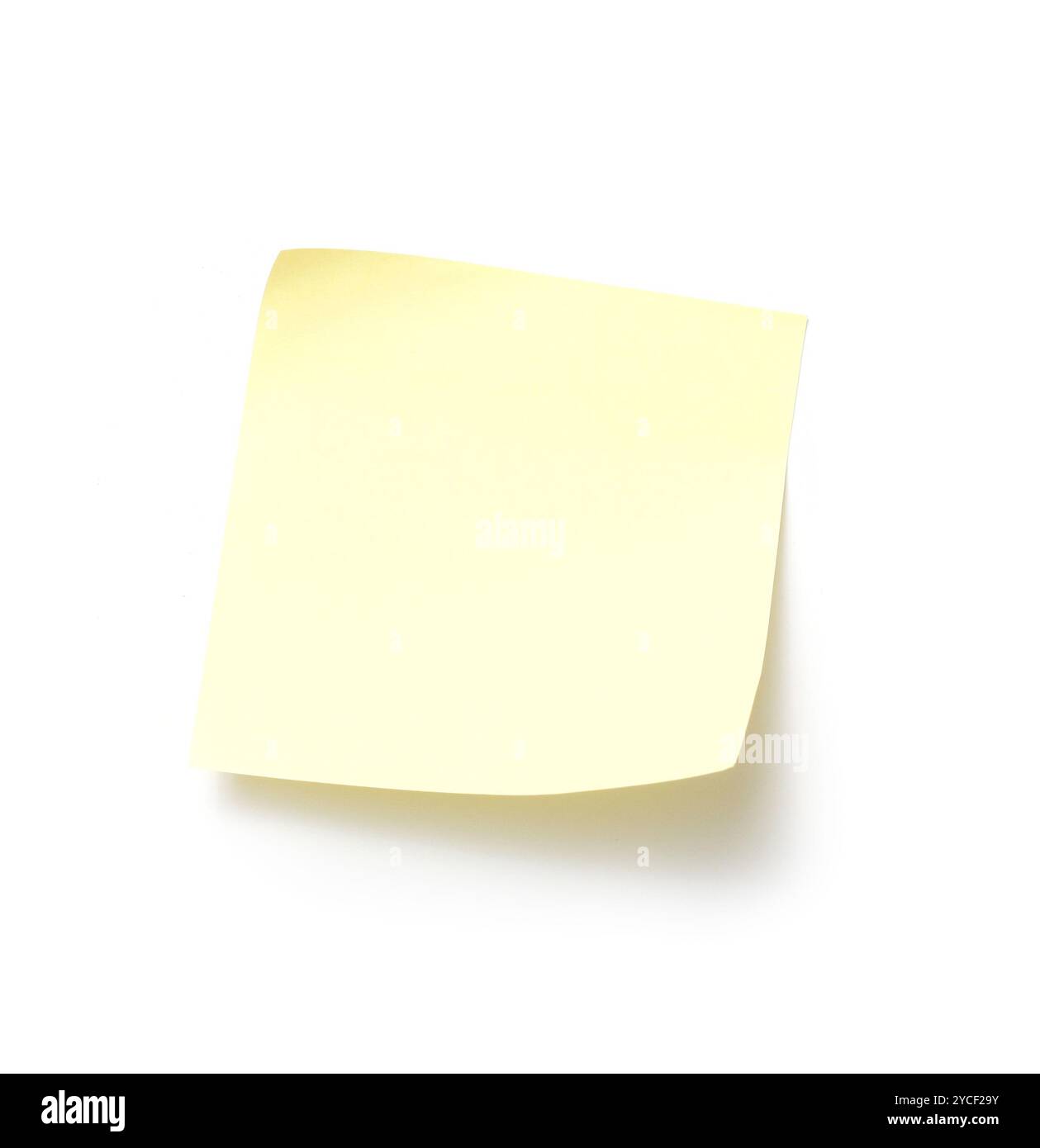 Blank memo square note hi-res stock photography and images - Alamy