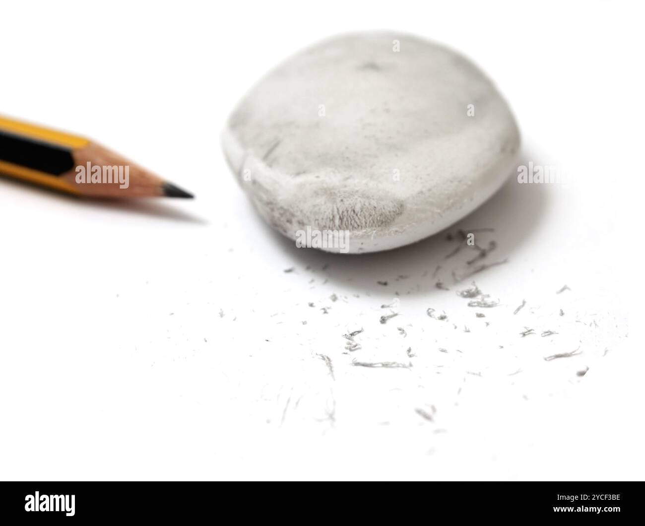 Pencil rubber drawing Cut Out Stock Images & Pictures - Alamy