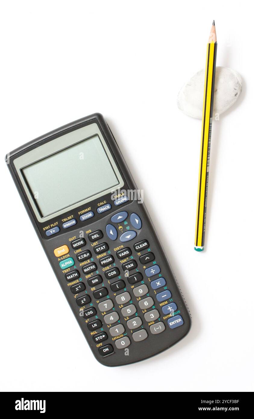 Accountancy calculator Cut Out Stock Images & Pictures - Alamy