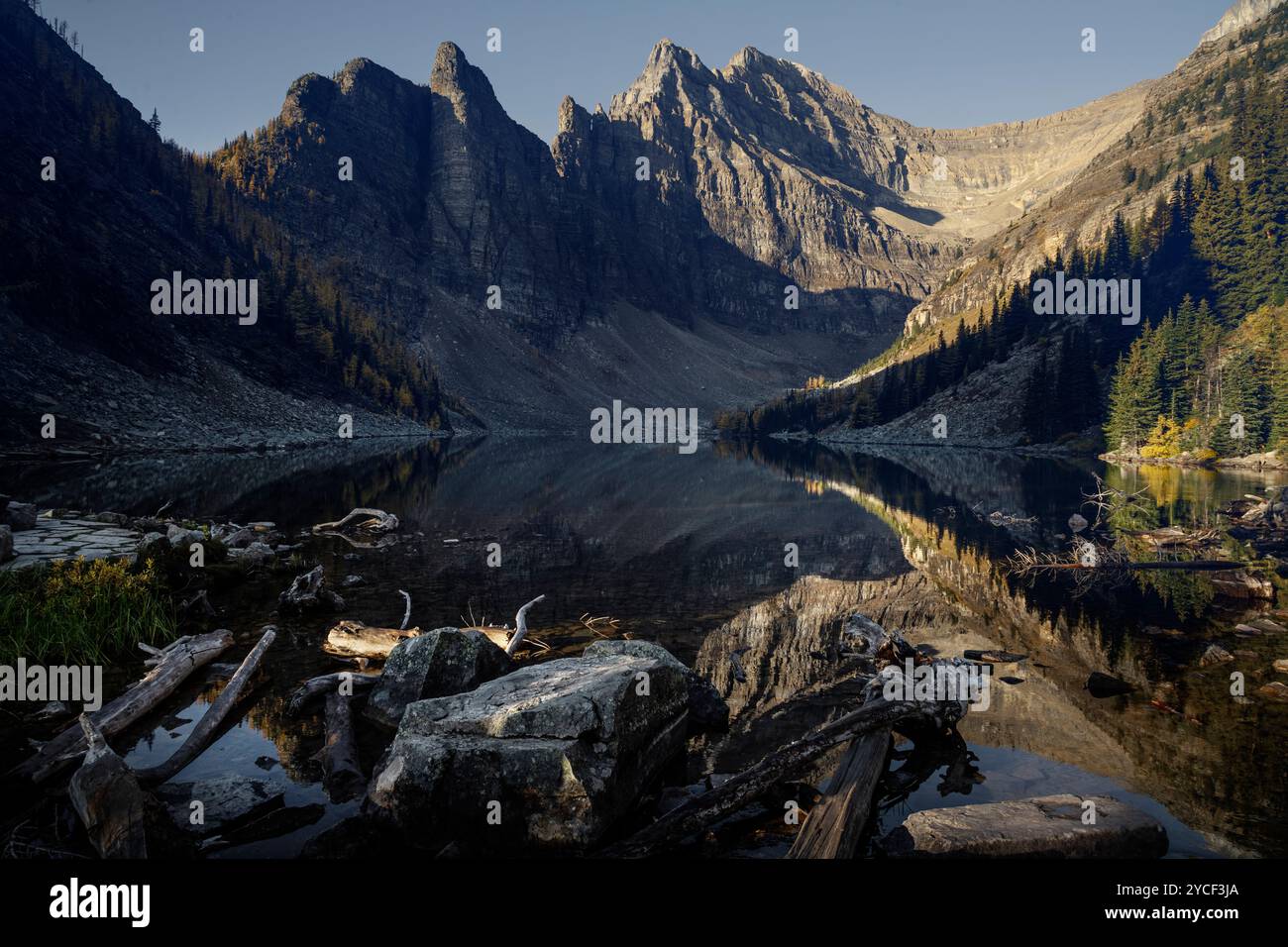 Lake Agnes, Banff National Park, Canada Stock Photo - Alamy