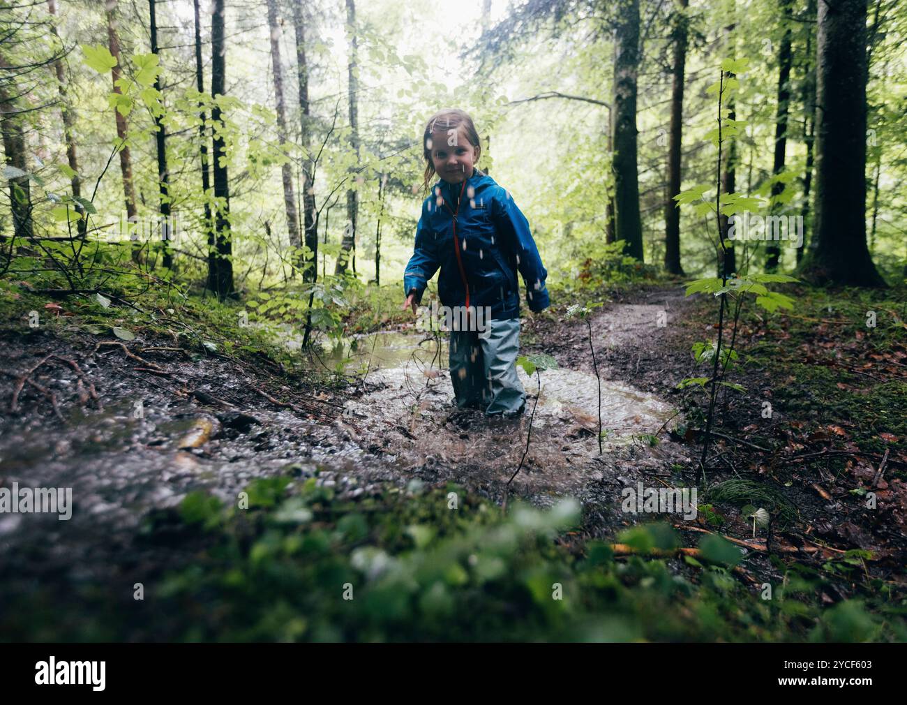 Outdoor puddle fun hi-res stock photography and images - Alamy